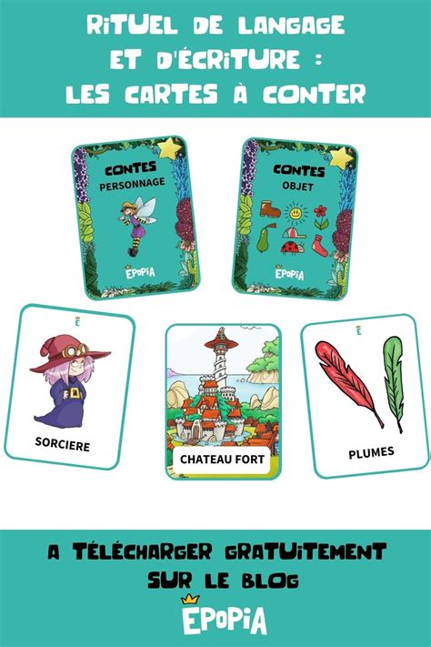 cartes à conter à imprimer Des cartes pour inventer des histoires