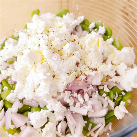 Creamy Feta And Broad Bean Salad Wandercooks