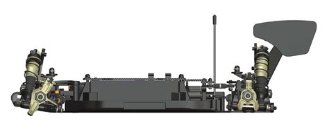 E World Spec Compétition Buggy sans carrosserie HB RACING