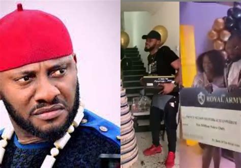 Abeg Where Una Dey See This Kind Fans Actor Yul Edochie Questions BBNaija Prince After Being