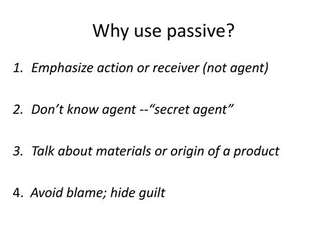 Introduction To Passive Voice Pptx