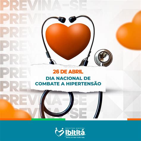 Dia Nacional Da Prevenção E Combate à Hipertensão Arterial Prefeitura