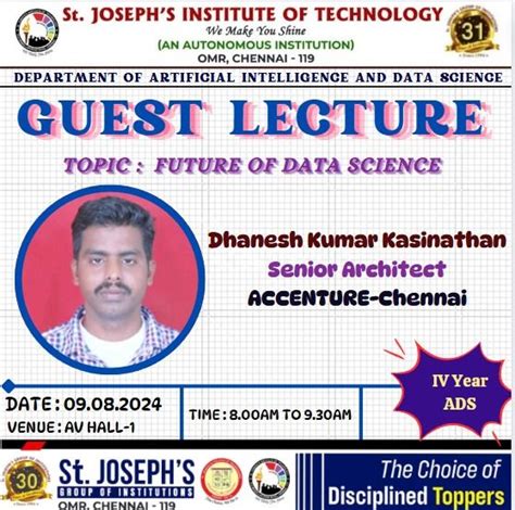 department of artificial intelligence and data science st joseph s