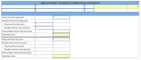 Solved QS 18 4 Algo Measuring Costs Using High Low Method Chegg Com