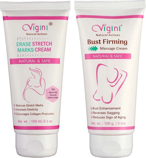Buy Vigini Erase Stretch Marks Removal Cream And Body Massage Cream 200ml