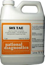 TAE Buffer 50X National Diagnostics