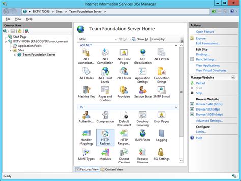 Detailing Tfs Configuration Iis Mummy S Blog