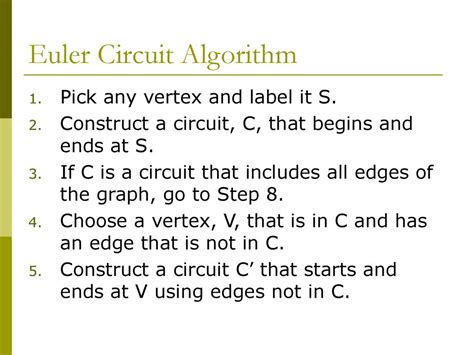 Euler Circuits And Paths Ppt Download