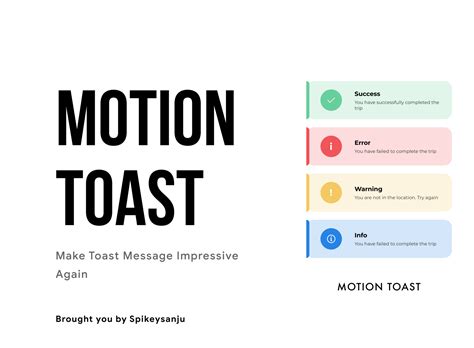 Motion Toast Library Android Kotlin Android Design Android Mockup