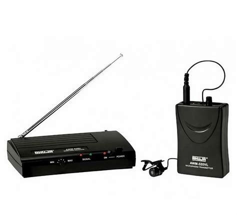 Black Ahuja Awm 520vl Pa Wireless Microphone At Rs 3620 In Bengaluru