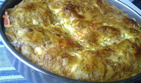 Баница с айрян и зехтин Рецептите на баба