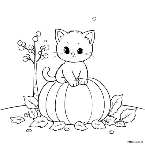 Cute Simple Fall Coloring Pages