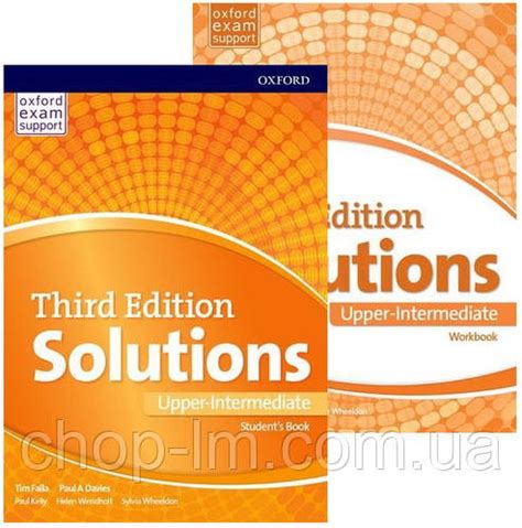 Solutions Third Edition Upper-Intermediate student's Book + Workbook ...