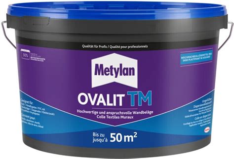 Metylan Colle Ovalit Tm Textiles Muraux 10 Kg Au Meilleur Prix Sur Idealofr