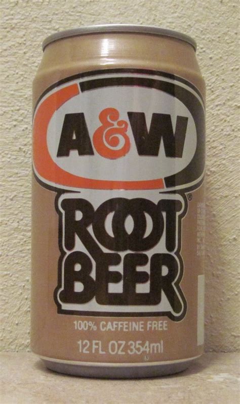 Aandw Root Beer Can