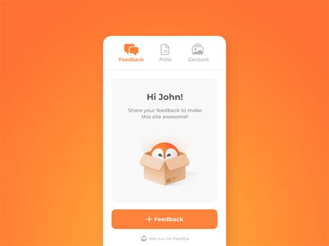 Feedback Widget Empty State By Efficy On Dribbble
