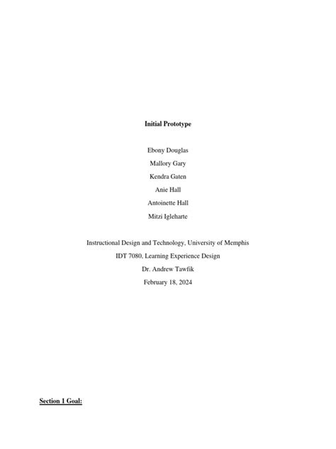 Initial Protoype Final 1 Pdf Login Usability