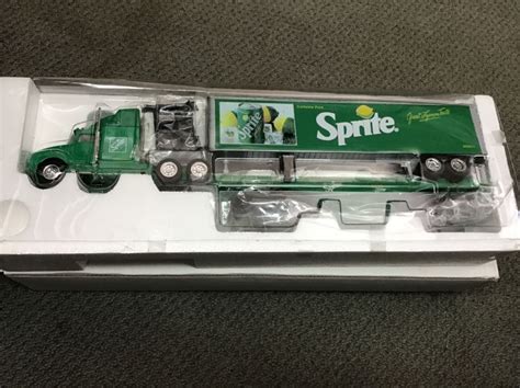Die Cat Semi Truck With Trailer Sprite With Box The Packrats Den