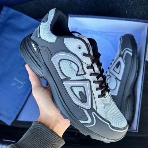 Clean Brand New Dior B30s Black And Grey Just Depop
