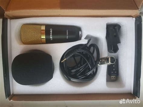 Микрофон Bm 100fx студийный конденс купить в Москве Электроника Авито
