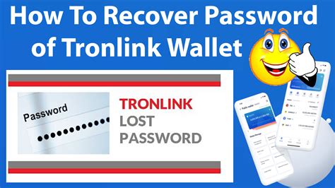 How To Recover Password Of Tronlink Wallet Crypto Wallets Info Hive