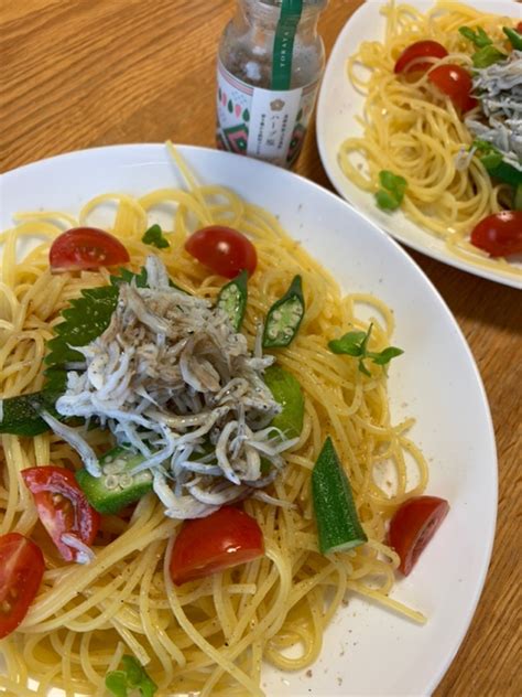 しらすと夏野菜で冷製パスタ By ばりうまか 【クックパッド】 簡単おいしいみんなのレシピが396万品
