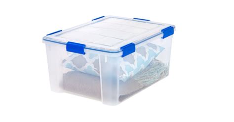 Ziploc 60 Qt 15 Gal Weathershield Storage Box Only 12 99 Common