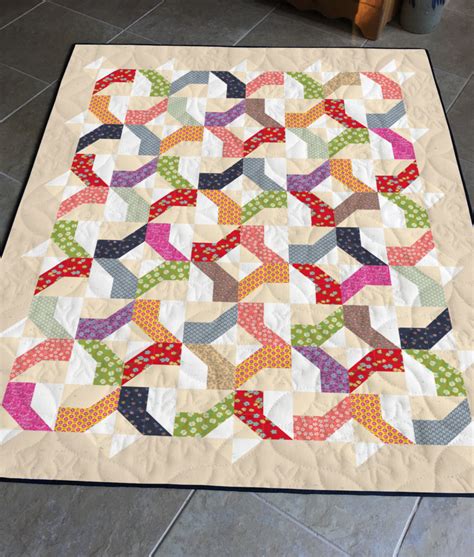 Dancing Ribbons Quilt Pattern Sarah Quilt