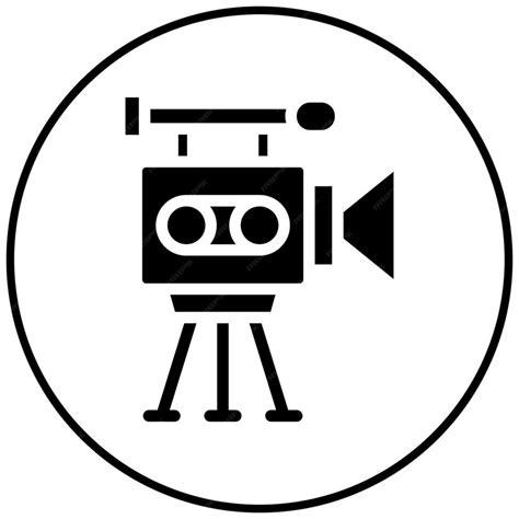 Premium Vector Camera Operator Vector Illustration