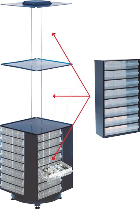 Raaco 137515 Rotary Tower For Series 900 Cabinet At Reichelt Elektronik