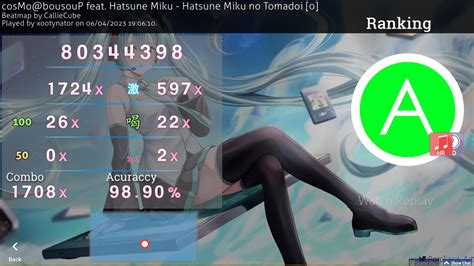 Xootynator Cosmo Bousoup Feat Hatsune Miku Hatsune Miku No Tomadoi