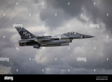 An F 16 Fighting Falcon Assigned To The 18th Aggressor Squadron Eielson Air Force Base Alaska
