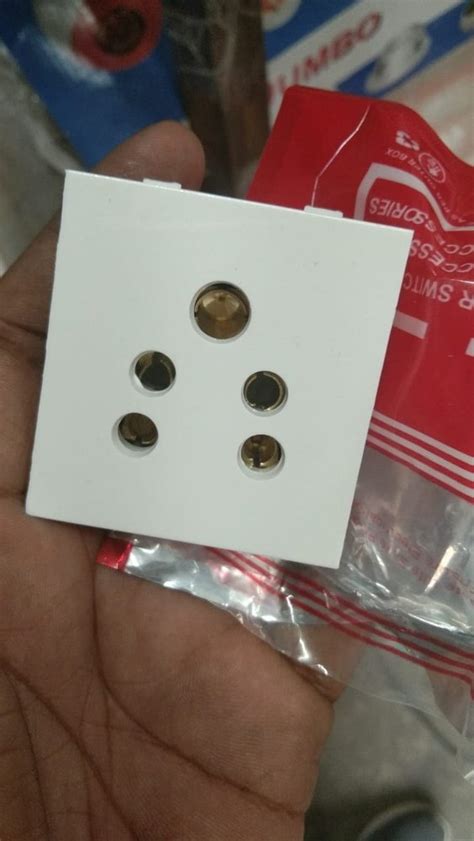 10a Modular Switch Socket Combination Polycarbonate At ₹ 15 Piece In