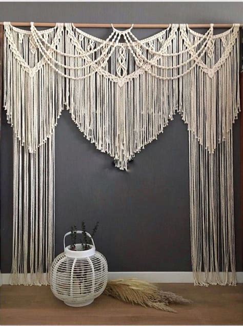Macrame Wedding Backdrop Boho Party Decoration