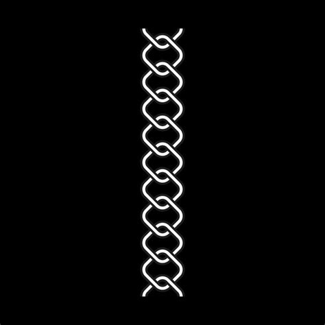 Premium Vector Hand Drawing Chain Vector Vintage Retro Illustration