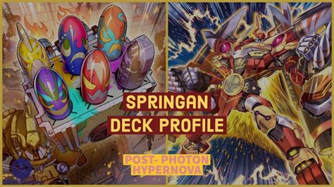 Yu Gi Oh Springan Deck Profile Explanations Post Photon Hypernova