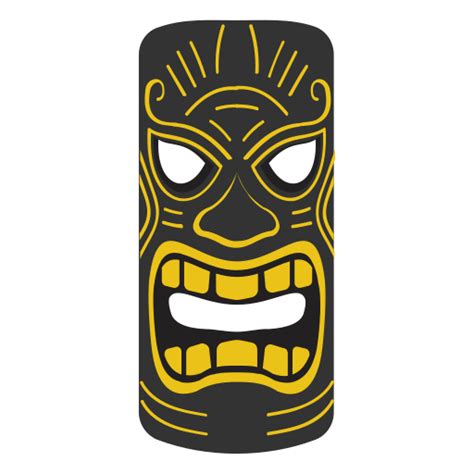 Tiki Mask Generic Flat Icon