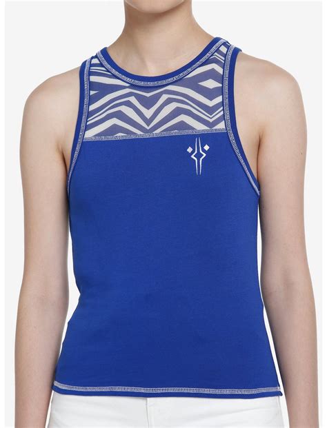 Star Wars Ahsoka Tano Mesh Tank Top Her Universe