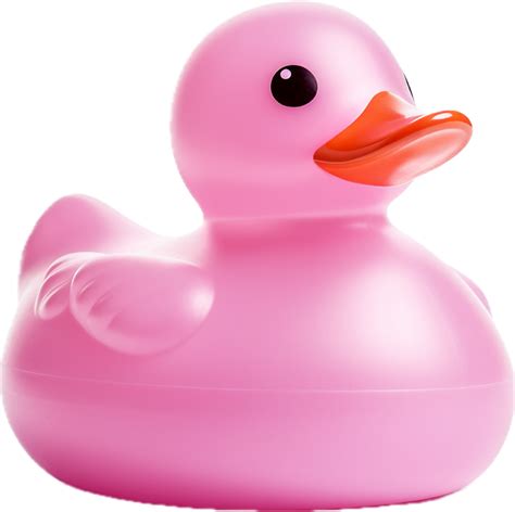 Ai Generated Pink Rubber Duck Png 35062587 Png
