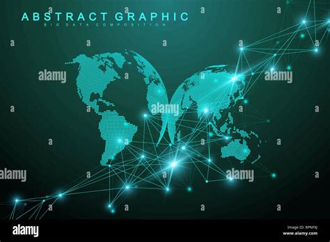 Big Data Visualization Graphic Abstract Background Communication