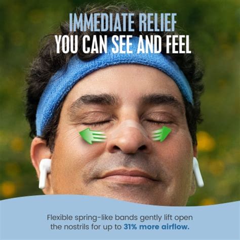 Breathe Right Original Nasal Strips Nasal Congestion Relief Caused By