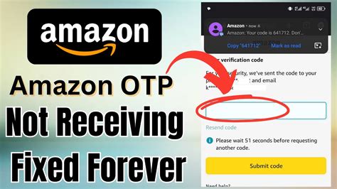 Amazon Otp Not Received Problem Solved In 2023 Fixed Forever‼️ Youtube