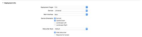 Ios How Can I Disable Landscape Orientation Universally Stack Overflow