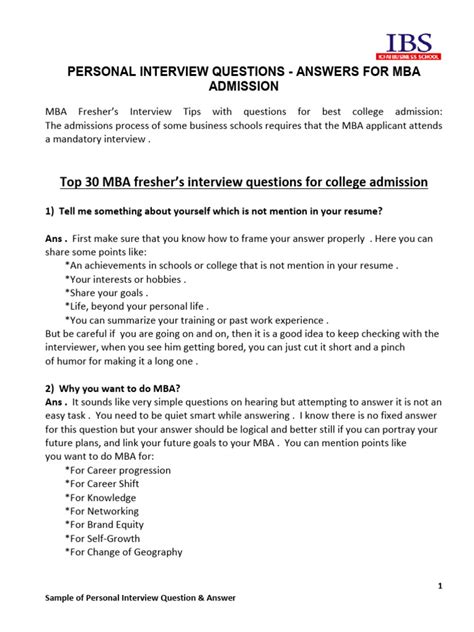 Sample Interview Question Pdf Knowledge Stress Biology