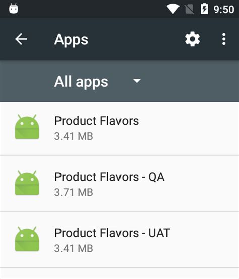 Product Flavors In Android Pcsalt
