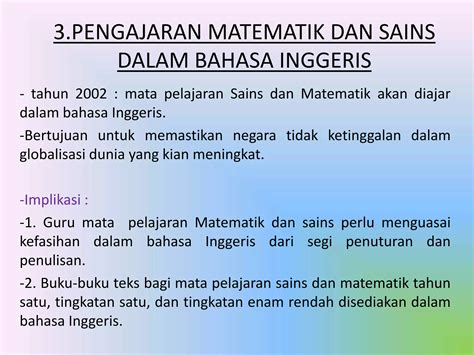 Perkembangan Sistem Pendidikan Di Malaysia PPTX