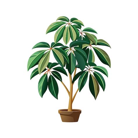 Beautiful Houseplant Vector Illustration Concept Premium Ai Generated