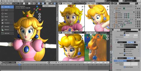 Converting Our N64 Models For Blender 3x By Vinfreild On Deviantart