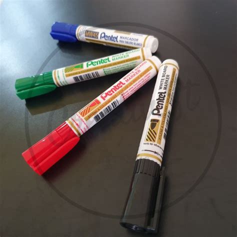 Spidol Papan Tulis Putih Whiteboard Marker Pentel Mw 45 Lazada