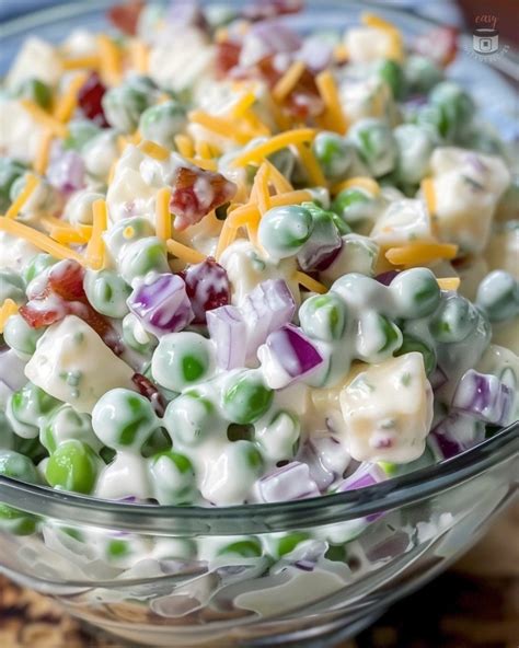 Delicious Classic Pea Salad Recipe A Perfect Blend Of Flavor And